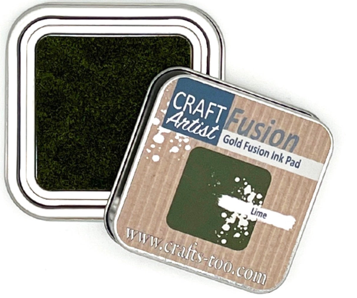 Craft Artist Gold Fusion Ink Pad - Lime | Craft Bliss