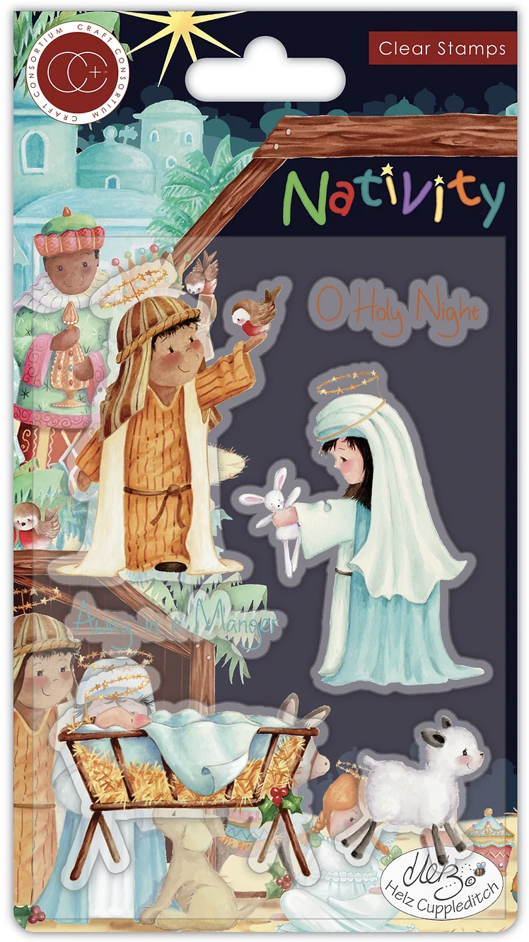 Nativity - Stamp Set - Nativity | Craft Bliss