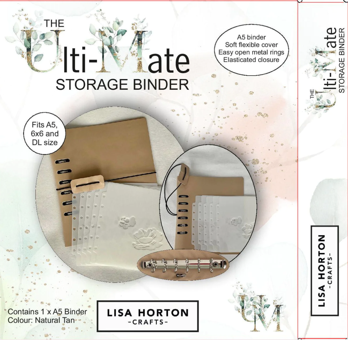 Lisa Horton Storage Binder LHCT002 | Craft Bliss