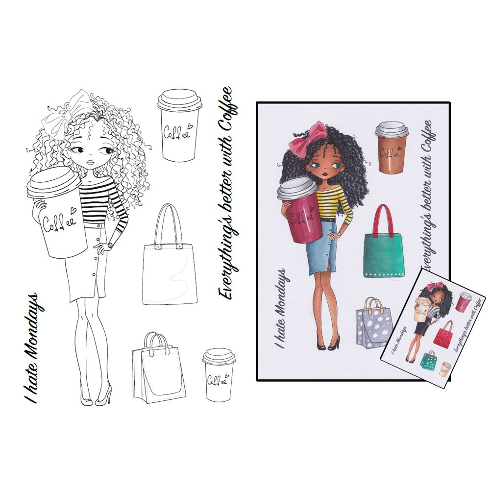 Two Jays Simone Stamp CTJJ175 | Craft Bliss