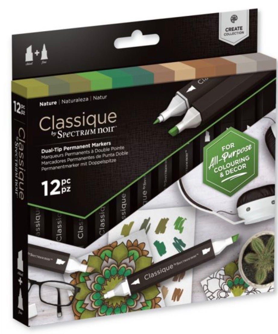 Spectrum Noir Classique (12PC) - Nature | Craft Bliss