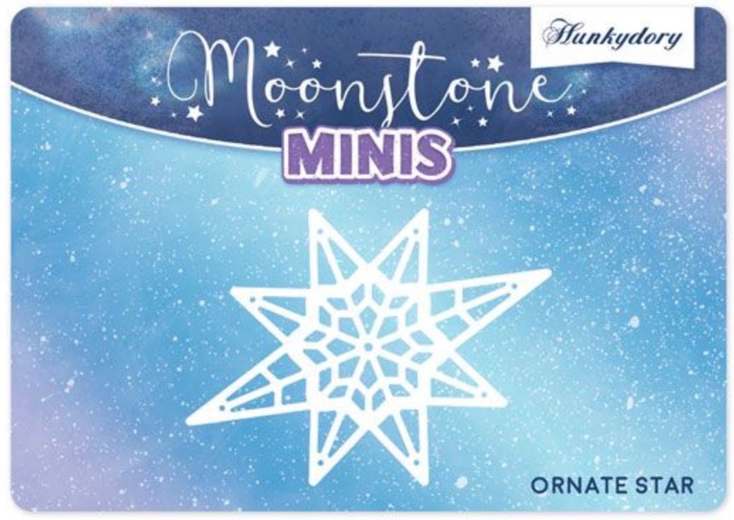 Hunkydory Moonstone Minis Ornate Star | Craft Bliss