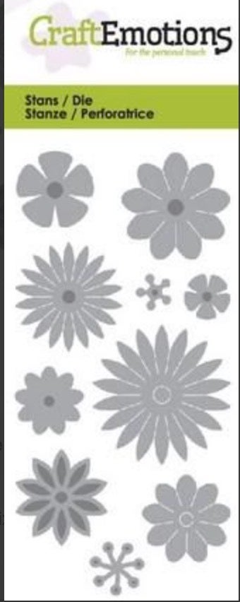 Craft Emotions Flower Mix Die | Craft Bliss