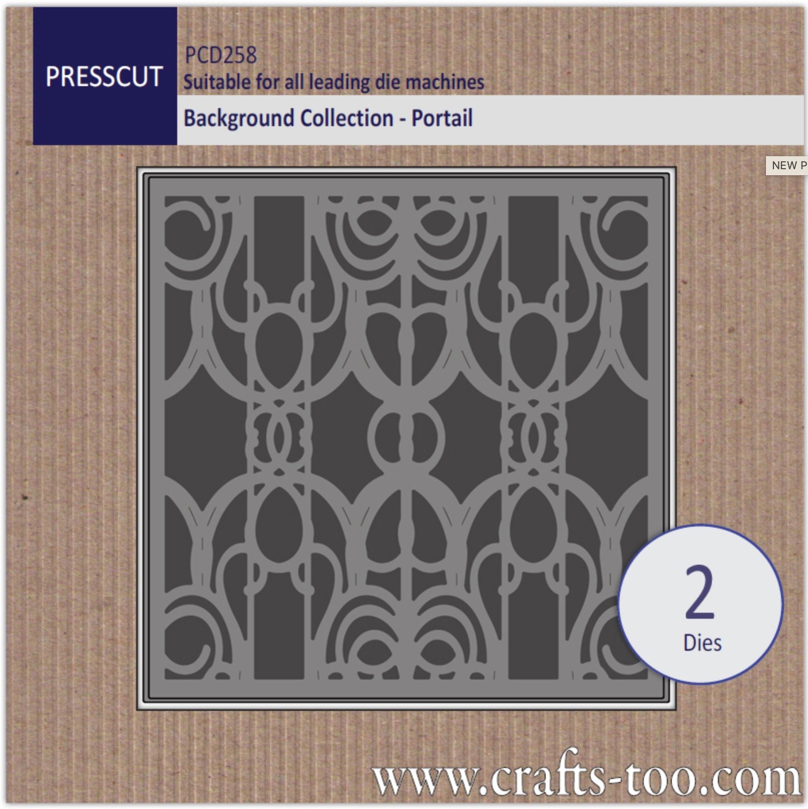 Presscut Background Collection - Portail Craft Dies PCD258 | Craft Bliss