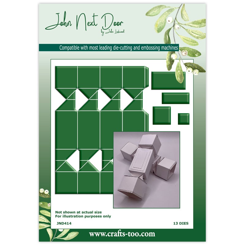 John Next Door Square Twist Cracker Die Set JND414 | Craft Bliss