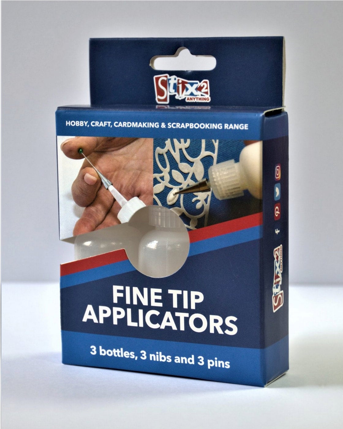 Stix2 Ultra Fine Tip Glue Bottles Craft Bliss