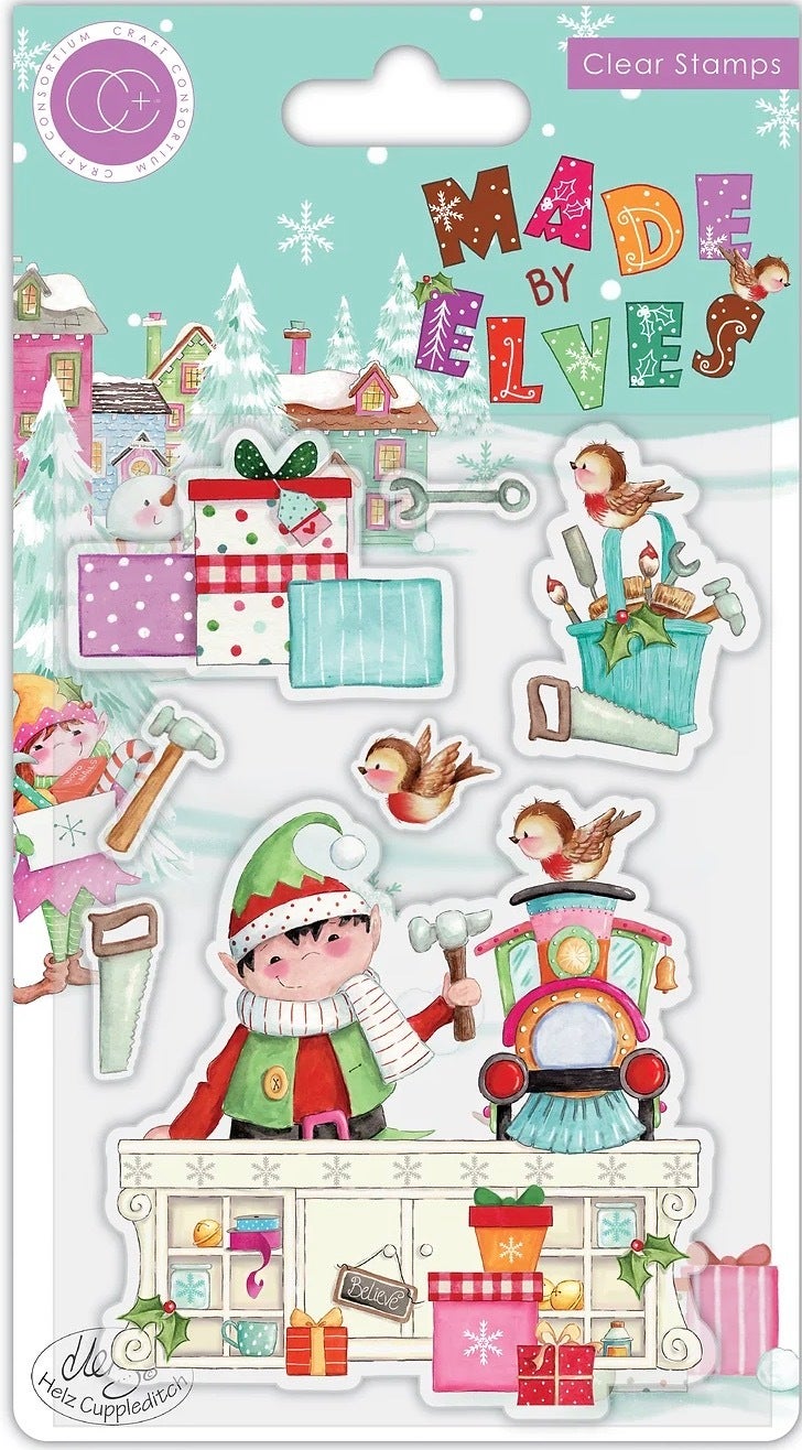 Craft Consortium Made by Elves - Workshop Stamp Set | Craft Bliss