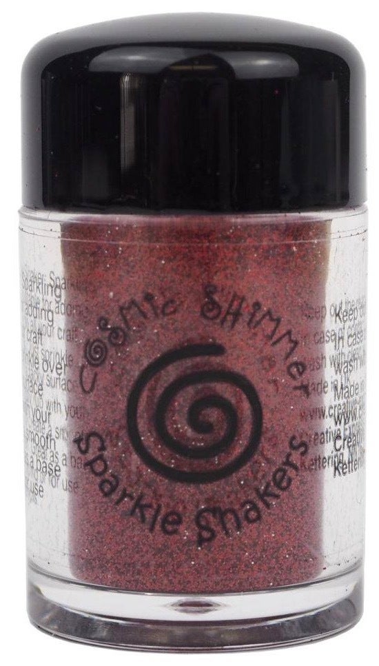 Cosmic Shimmer Sparkle Shaker - Ruby Red | Craft Bliss